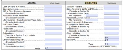 How to Complete an SBA Form 413 Personal Financial Statement Correctly ...