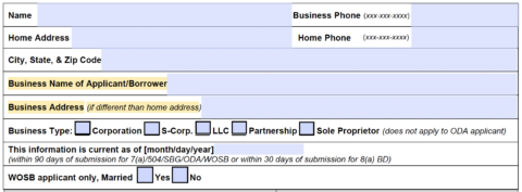 How to Complete an SBA Form 413 Personal Financial Statement Correctly ...